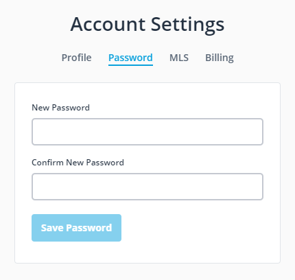 Update or retrieve your password (Cloud Streams)