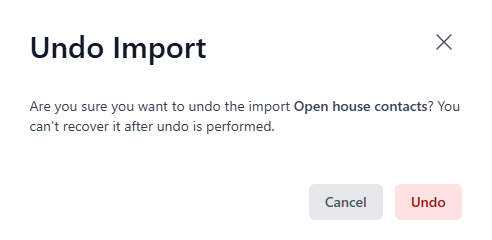 Undo an import (Lone Wolf Foundation)