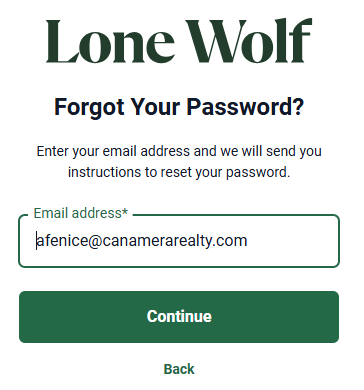 Update or reset your Lone Wolf Account password (Lone Wolf Foundation)