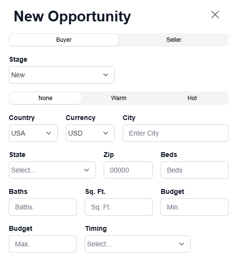 Add an opportunity to a contact (Relationships)