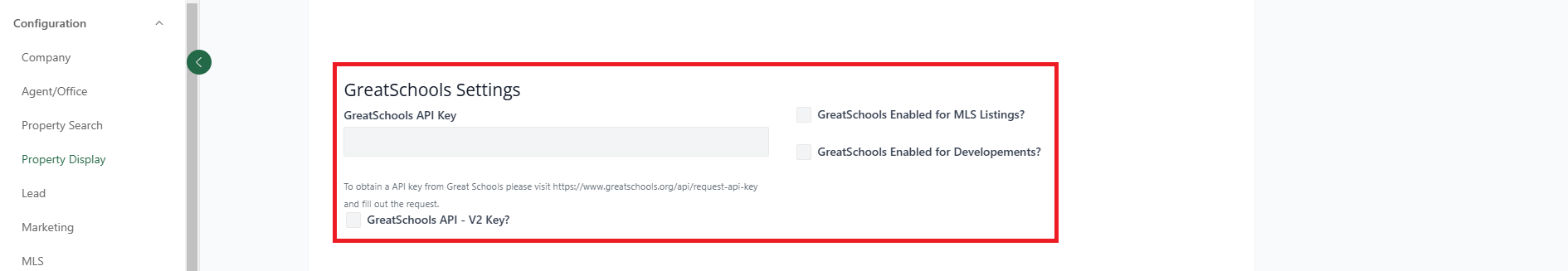 Integrate GreatSchools with Propertybase GO (Propertybase GO)