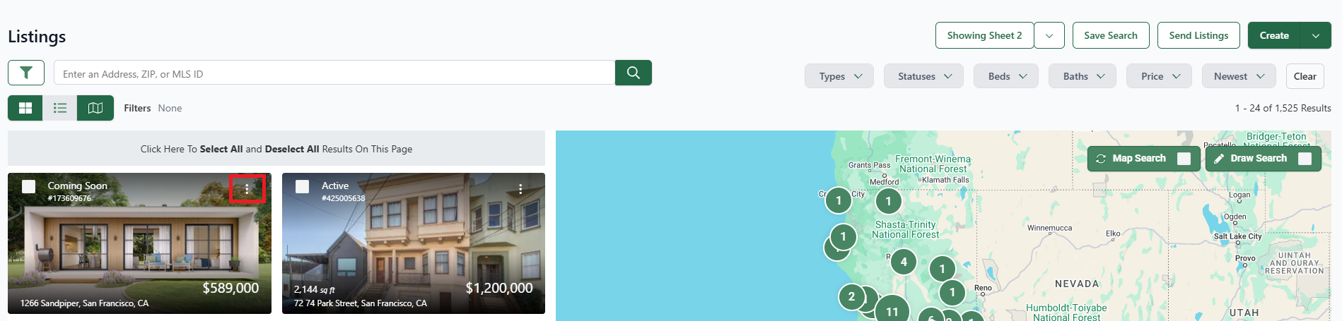 Enhance exclusive listings (Front Office)