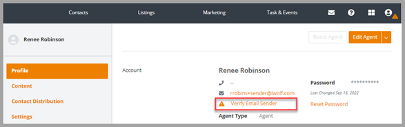 Verify your non-company email address (Propertybase GO)
