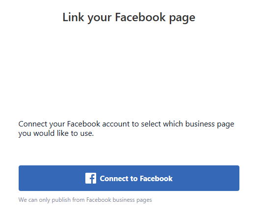 Update your linked Facebook page (Boost)