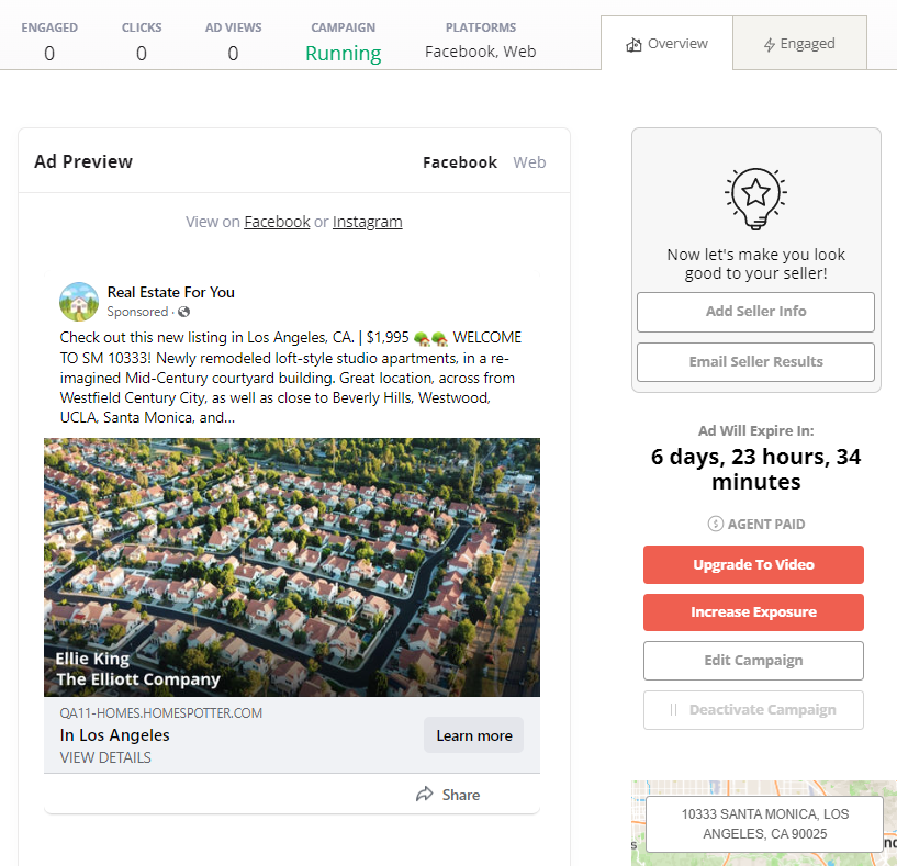Post an advertisement on your Facebook page (Boost)