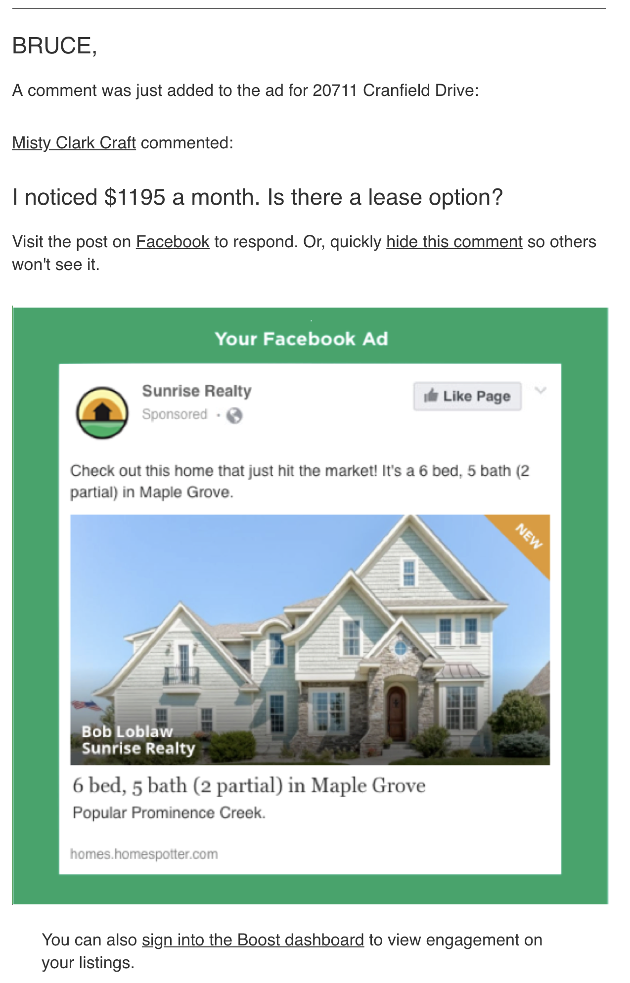 About advertisements (Boost)