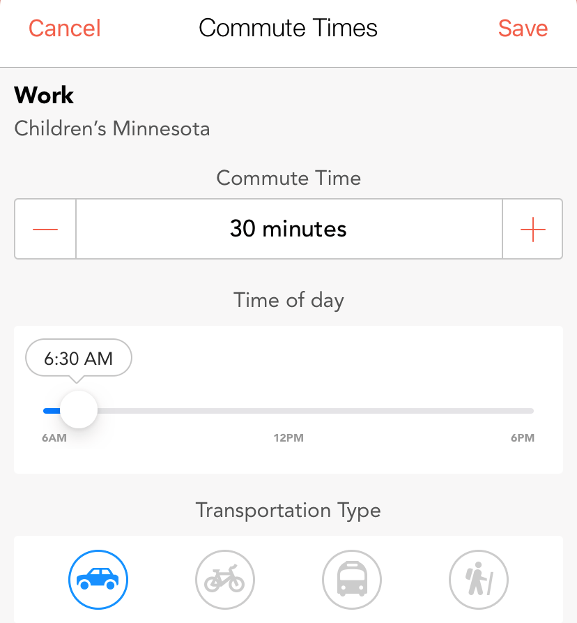 Search listings and save a search (Connect)