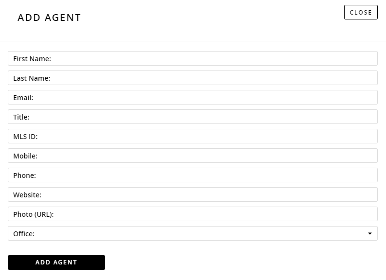 Add or delete an agent from your brokerage account (Spacio) Add or delete an agent from your brokerage account (Spacio)