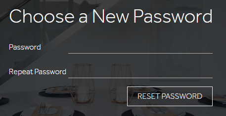Update or retrieve your password (Spacio)