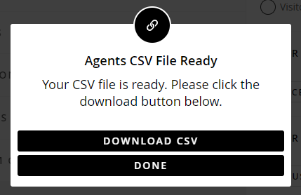 Generate or export a brokerage-level report (Spacio)