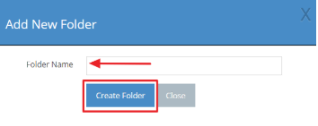 Create a new folder in Documents (LionDesk)