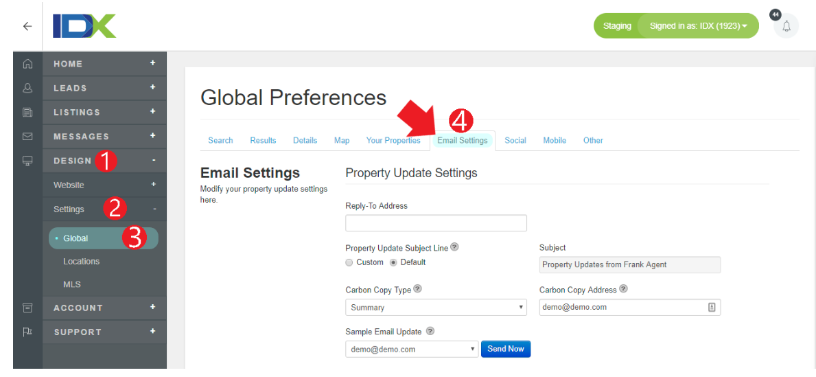 Integrate IDX Broker (LionDesk)