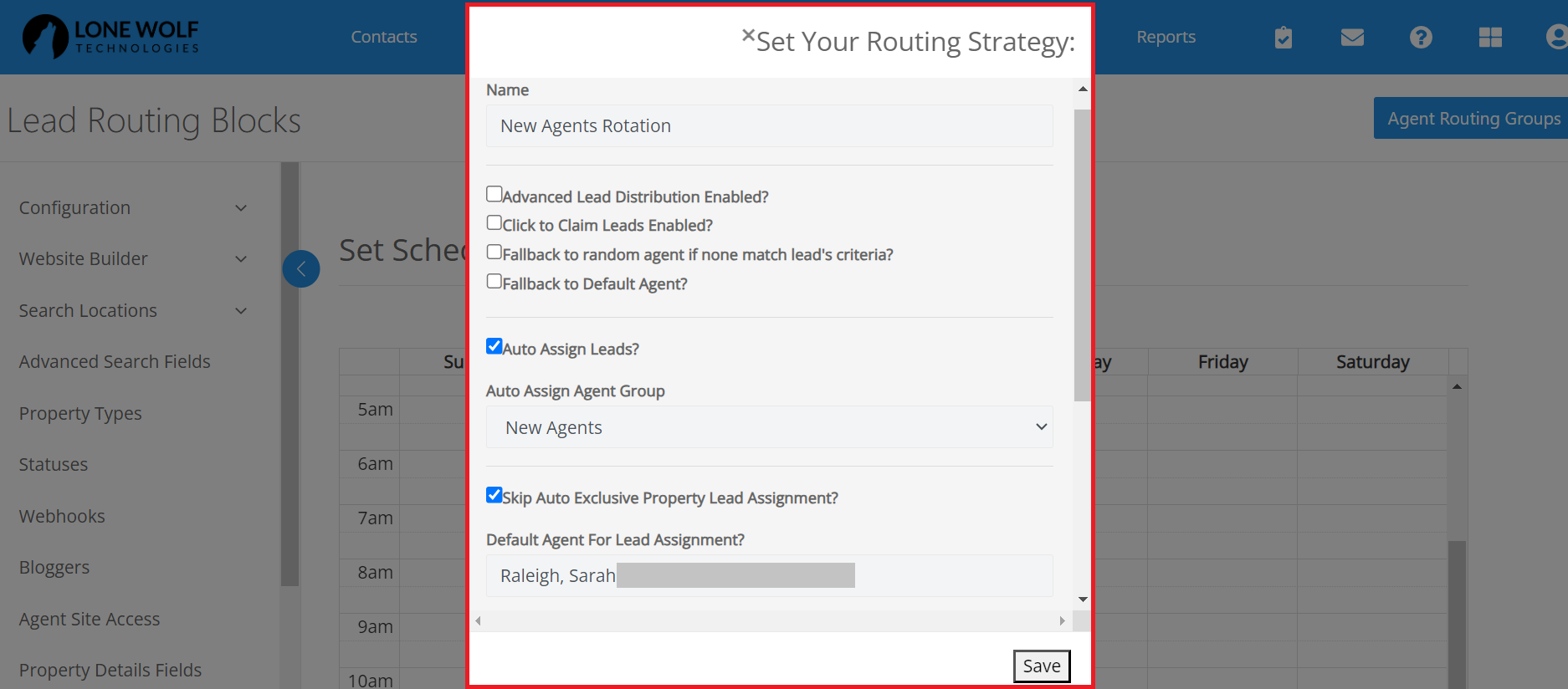 Configure lead settings (Propertybase GO)