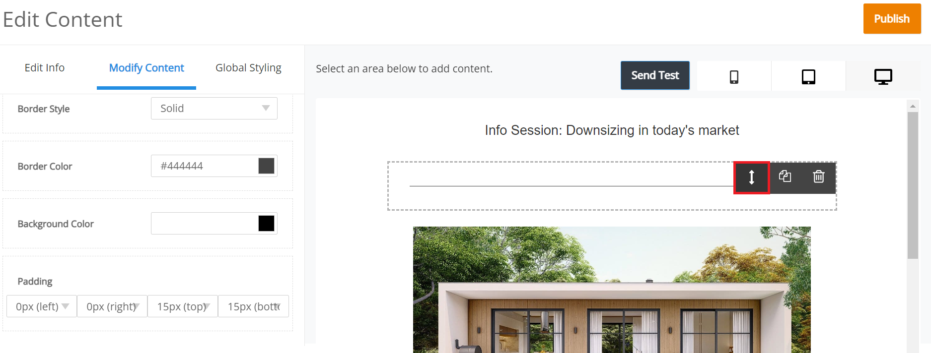Create marketing content (Propertybase GO)