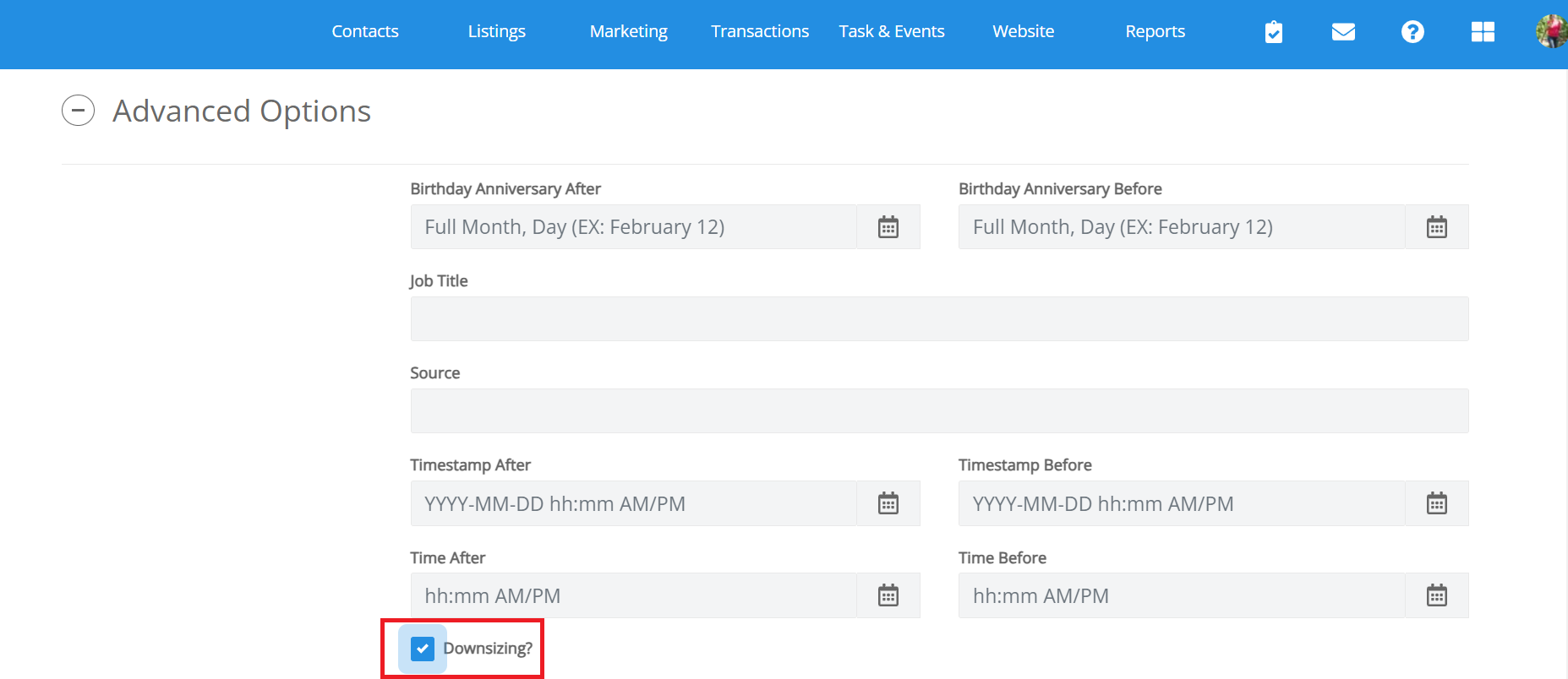 Create a marketing list (Propertybase GO)