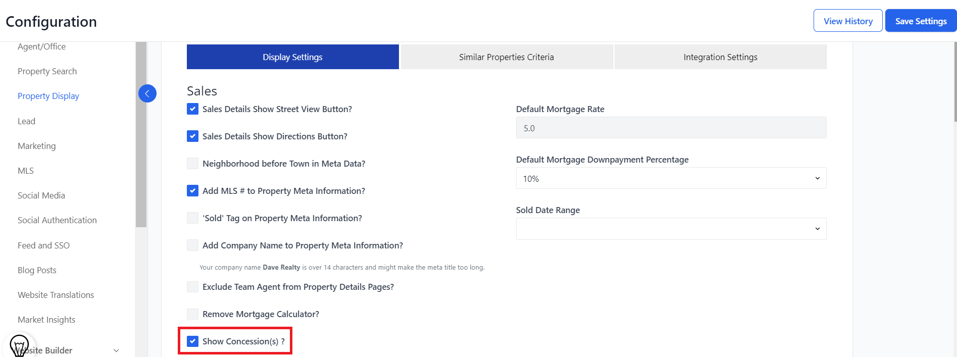 Add a concession to a listing (Propertybase GO)