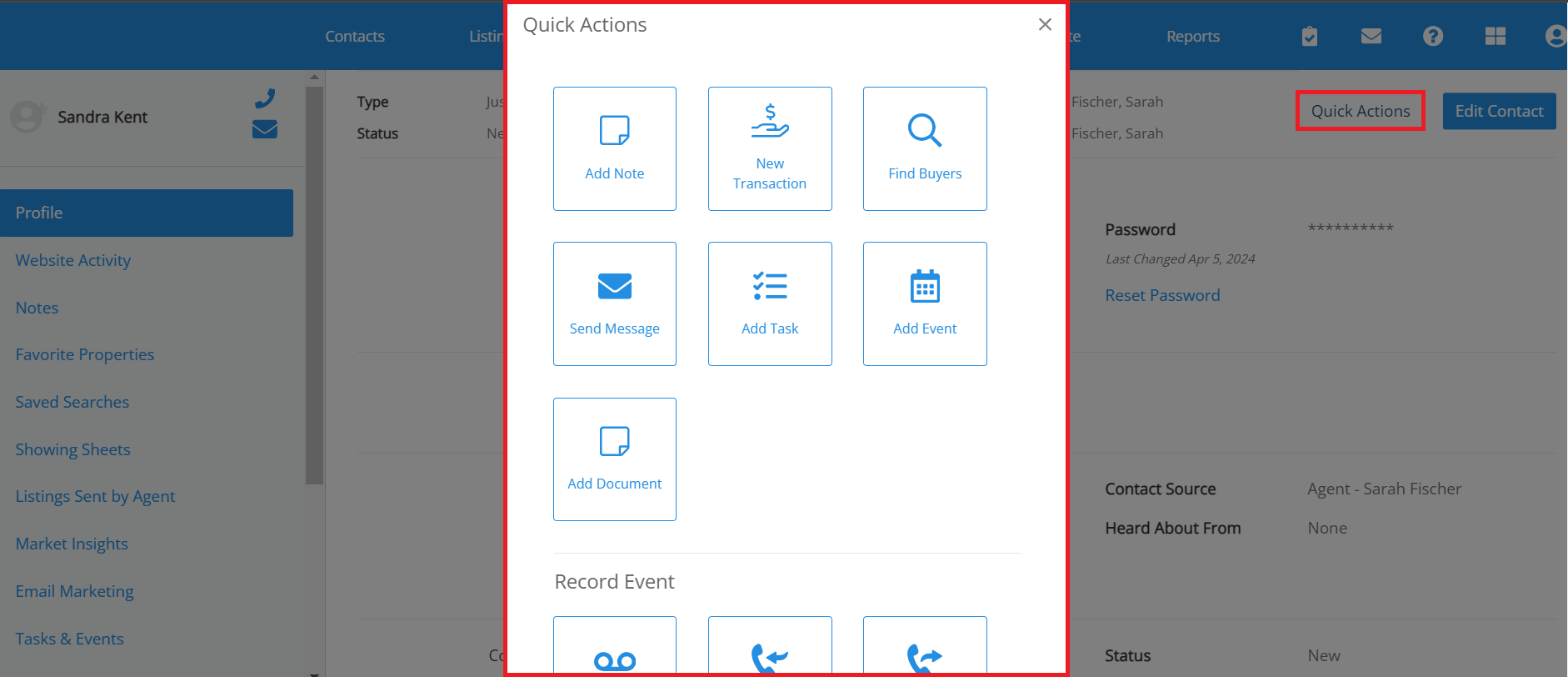 Nurture leads and client relationships (Propertybase GO)