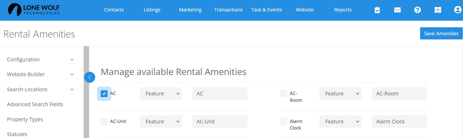 Configure property search and display settings (Propertybase GO)