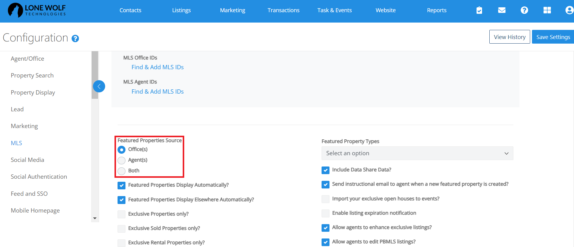 Configure company settings (Propertybase GO)