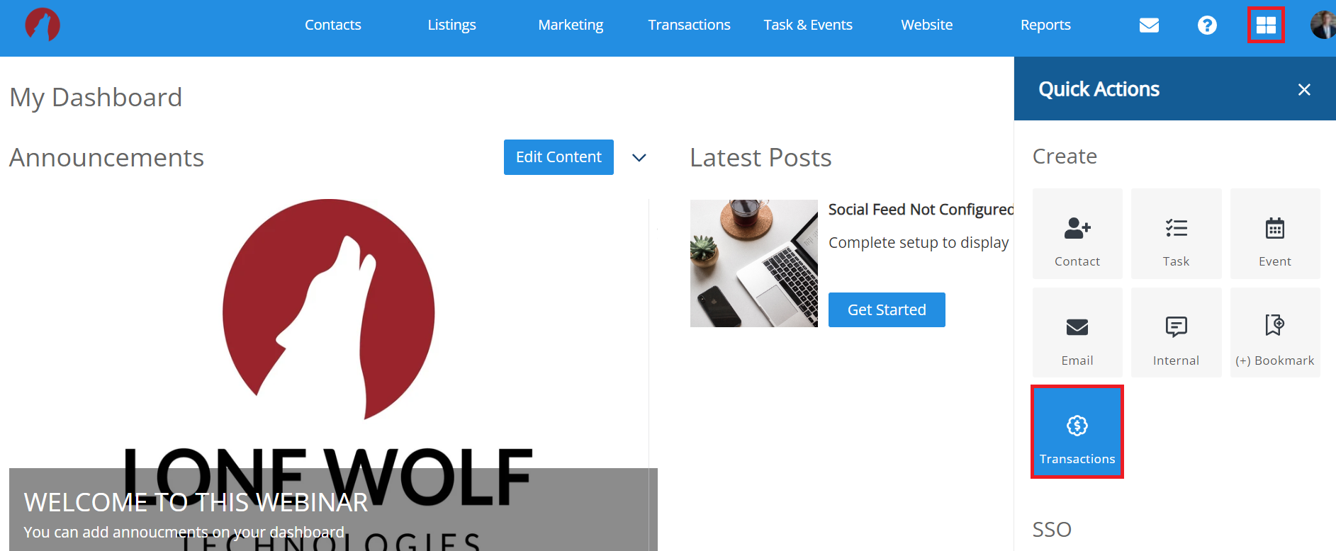 Create A Transactiondesk Transaction In Propertybase Go Propertybase Go