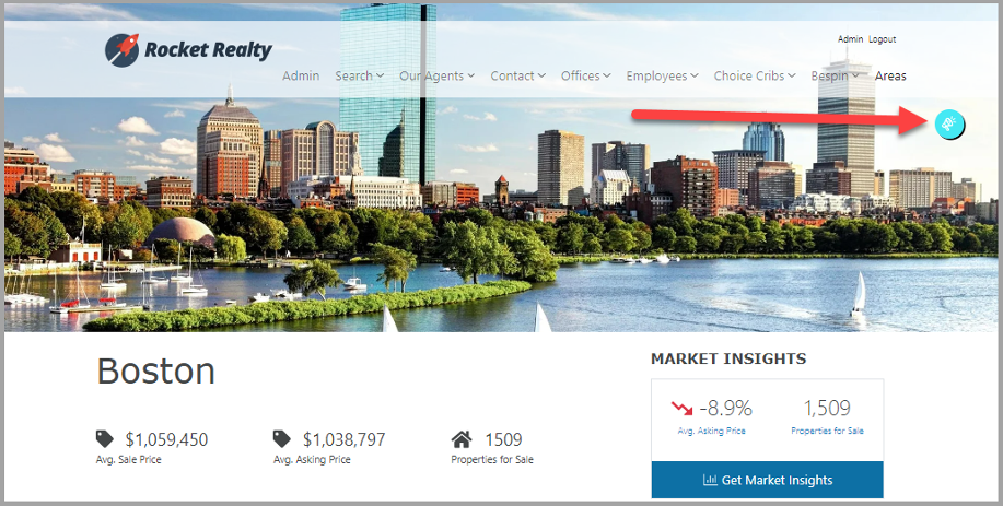 Create a CTA (call to action) banner (Propertybase GO)