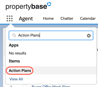 Use action plans (Propertybase Salesforce Edition)