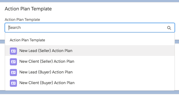 Use Action Plans Propertybase Salesforce Edition