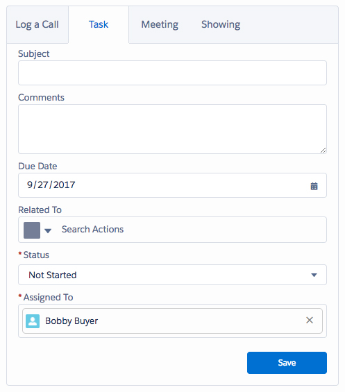 Getting started series: manage activity (Propertybase Salesforce Edition)