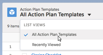 Use action plans (Propertybase Salesforce Edition)