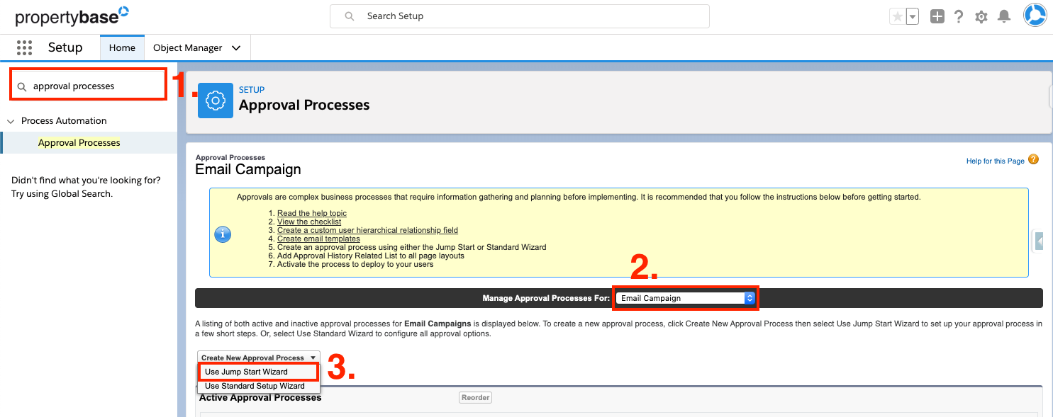 Mass email campaigns (Propertybase Salesforce Edition)