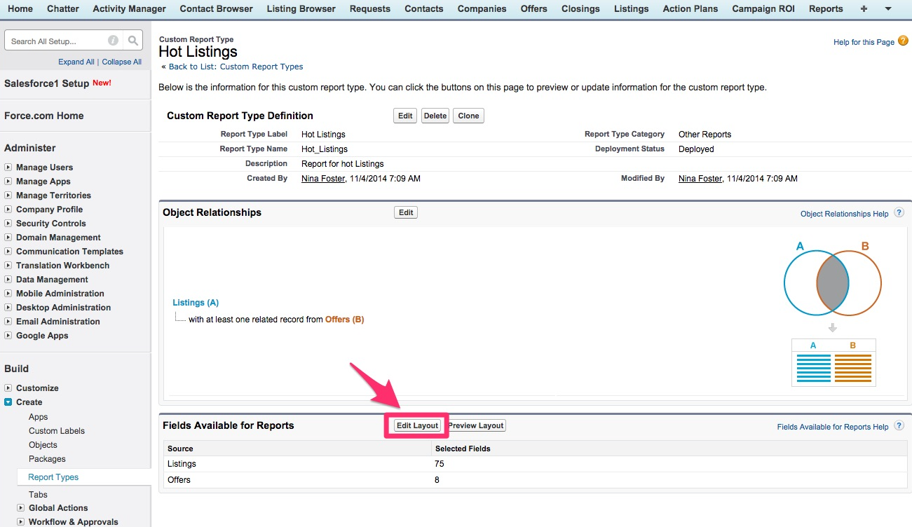 What are report types in Propertybase? (Propertybase Salesforce Edition)