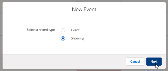 Calendar management (Propertybase Salesforce Edition)