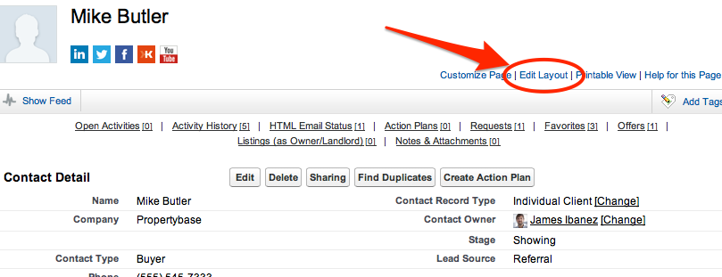 Create fields & edit page layouts (Classic) (Propertybase Salesforce Edition)