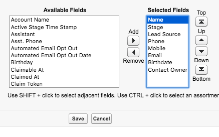 Contact management (Propertybase Salesforce Edition)