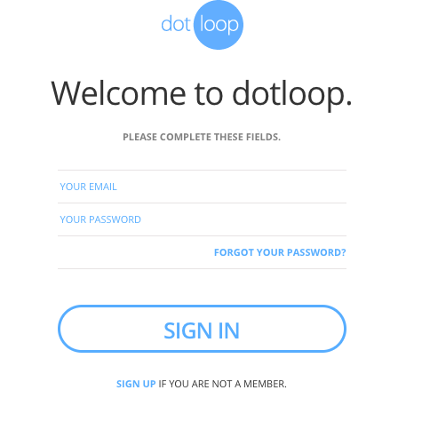 Dotloop overview (Propertybase Salesforce Edition)