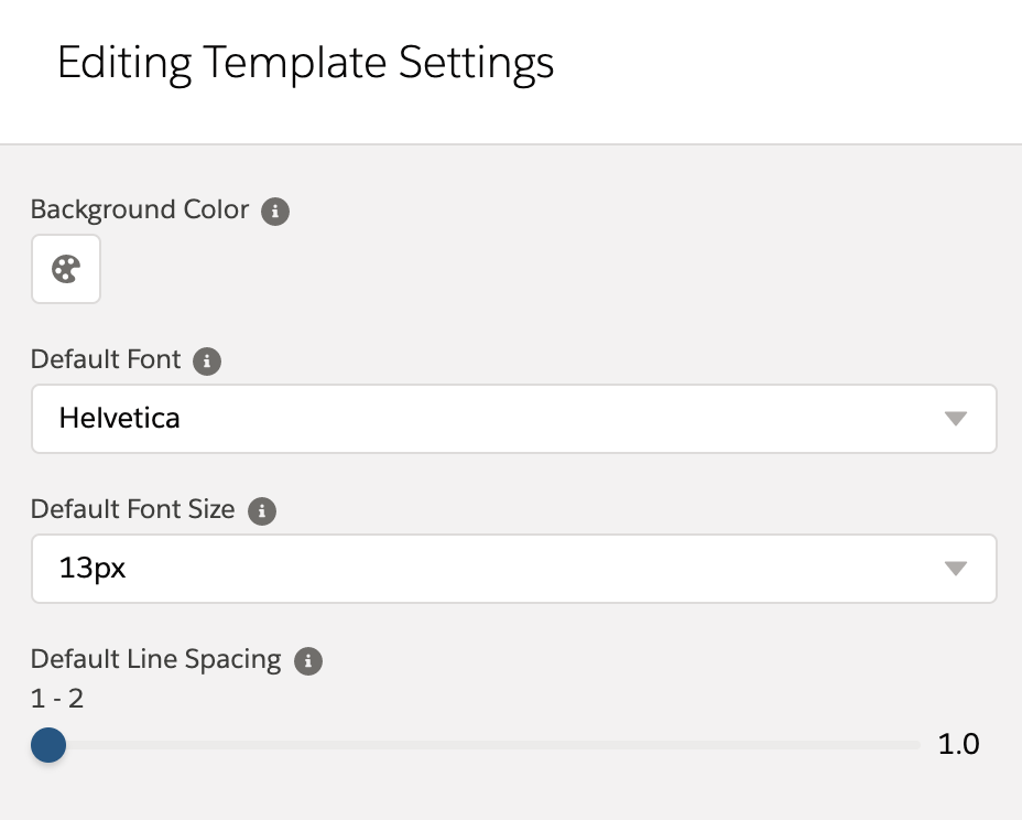Template editor for mass email campaigns (Propertybase Salesforce Edition)