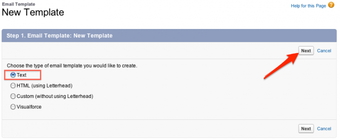 Send a simple text email with Salesforce (Propertybase Salesforce Edition)