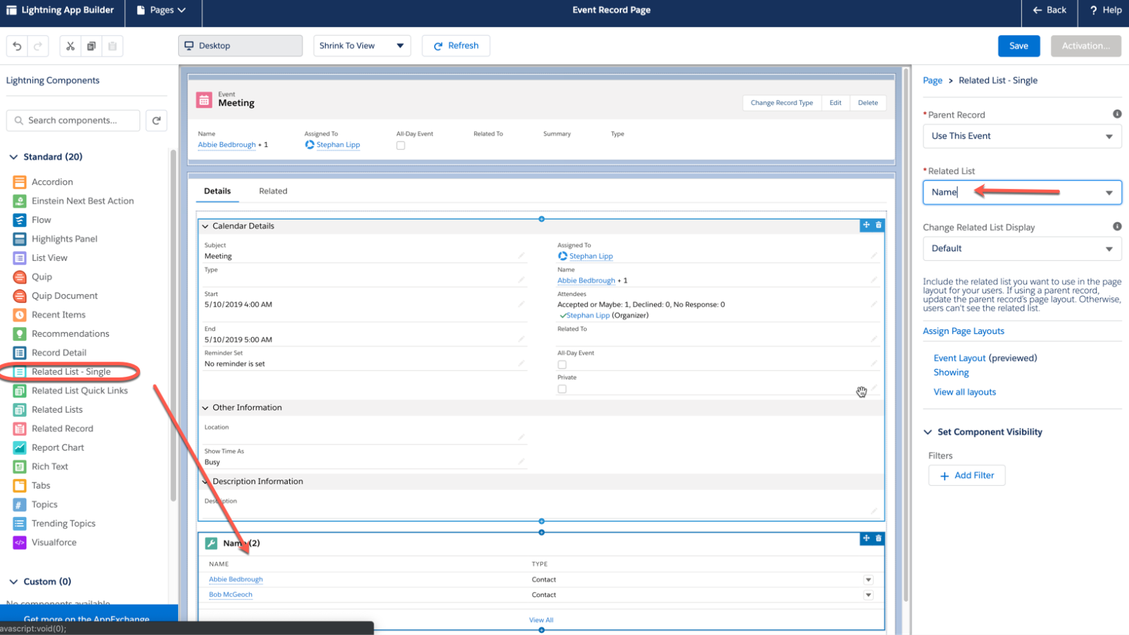 Calendar management (Propertybase Salesforce Edition)