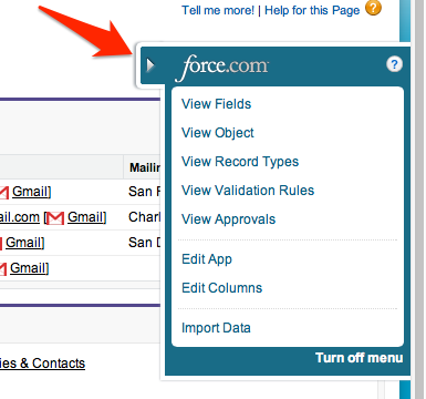 Add force.com quick access menu (Propertybase Salesforce Edition)