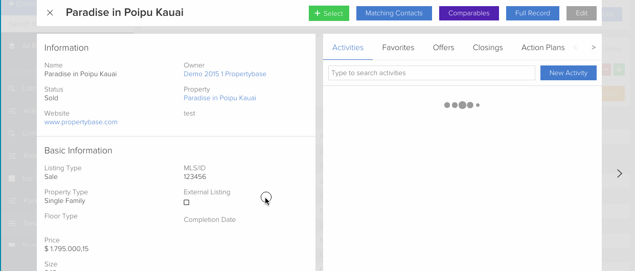 How To Configure Legacy Version Of Matching Feature Propertybase