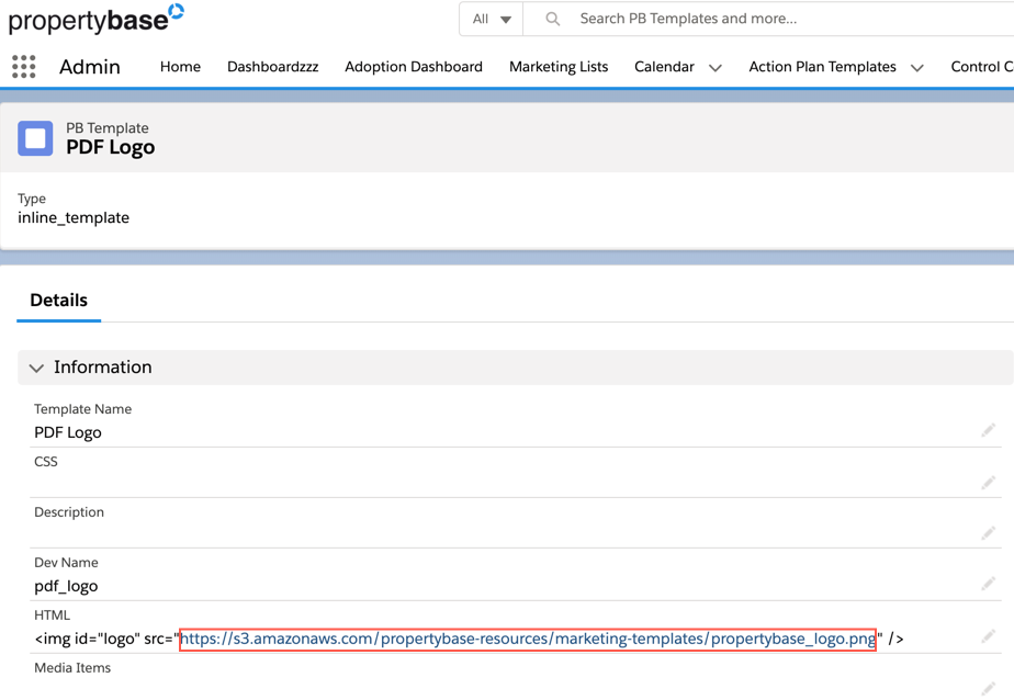 How to add your company logo to your PDF templates (Propertybase ...