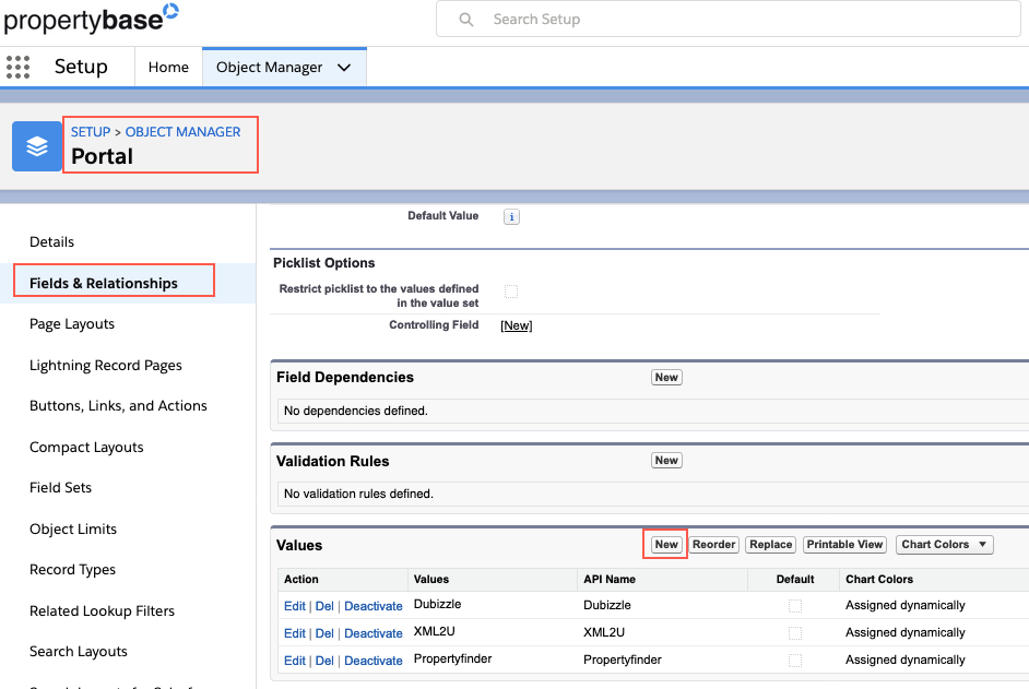 Middle East property portal integration (Propertybase Salesforce Edition)