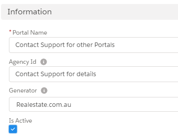 Australian portals - how to enable the portals (Propertybase Salesforce ...