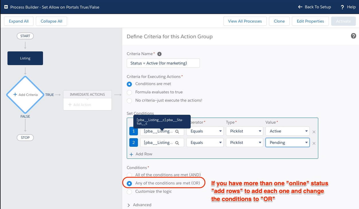 How to configure portals (Propertybase Salesforce Edition)