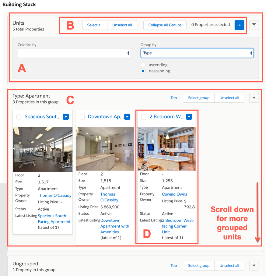 Visualize property hierarchies using the Building Stack (Propertybase Salesforce Edition)