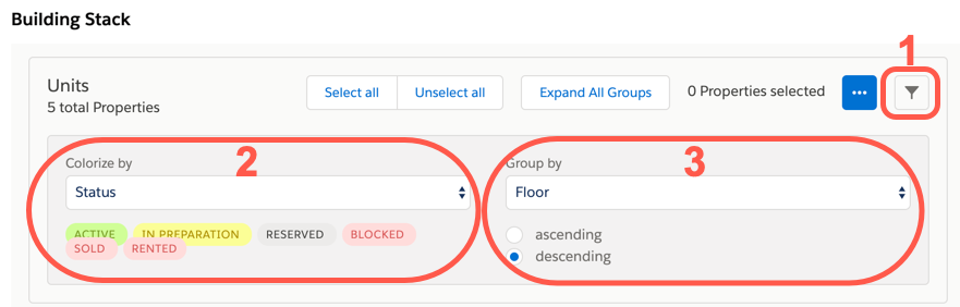 Visualize property hierarchies using the Building Stack (Propertybase Salesforce Edition)