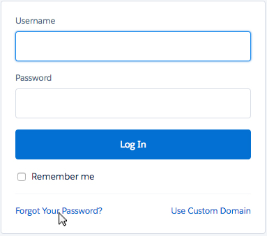 Log in to Propertybase (Propertybase Salesforce Edition)
