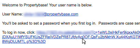 Log in to Propertybase (Propertybase Salesforce Edition)