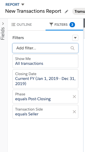 Use transactions (Propertybase Salesforce Edition)