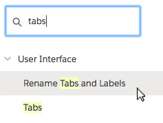 Add, remove and rename tabs (Propertybase Salesforce Edition)